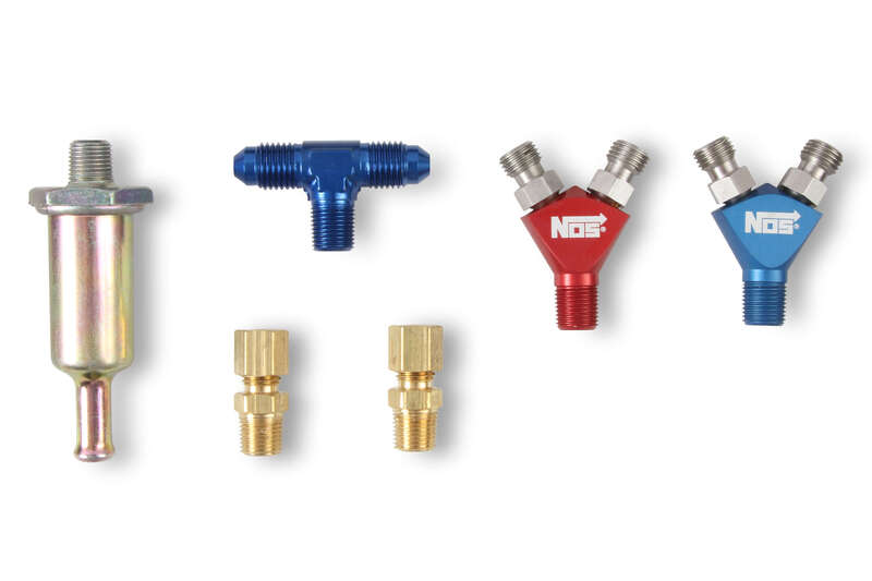 NOS Nitrous System Cheater Dual Shot 4500 100-250HP 10lb bottle