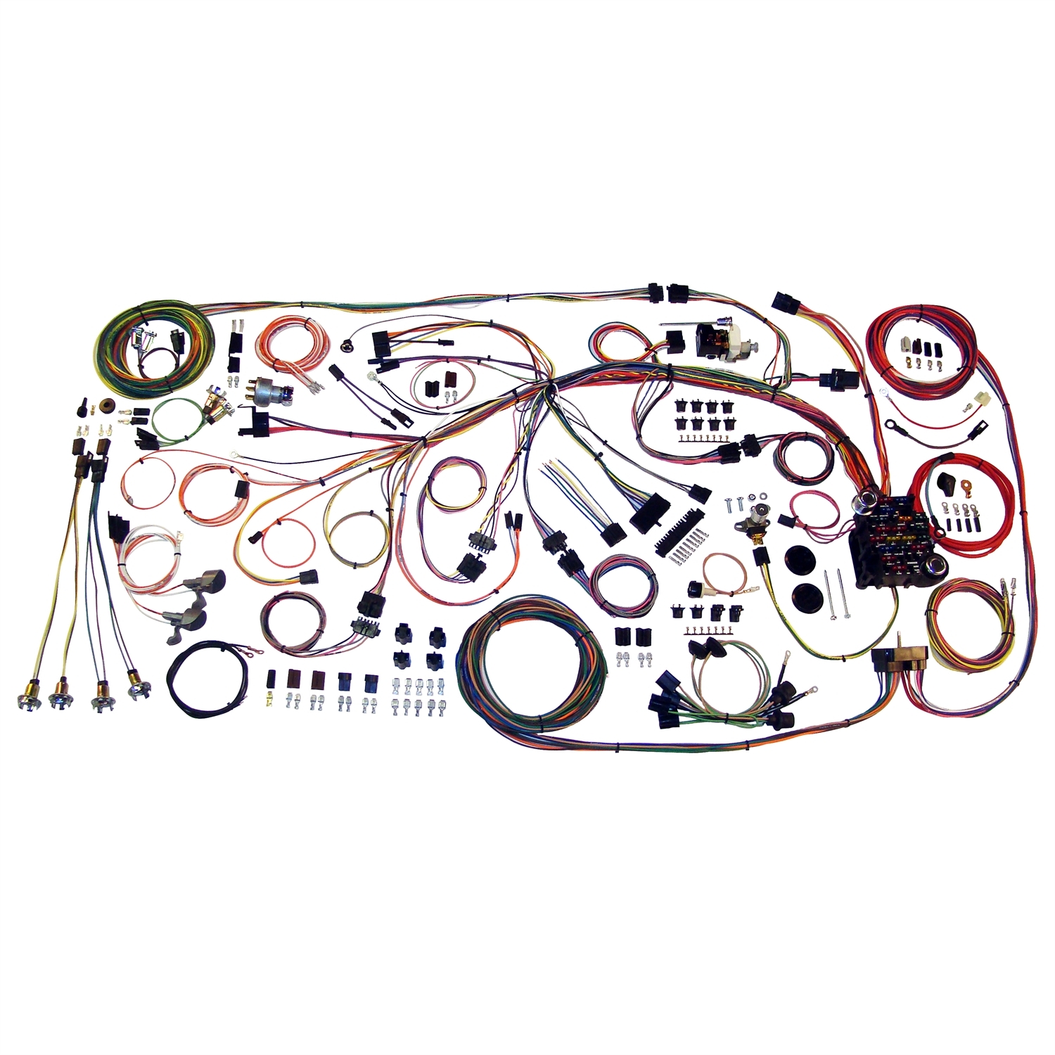 American Autowire Complete Wiring Kit , For Chevrolet, Fullsize, 1959-1960