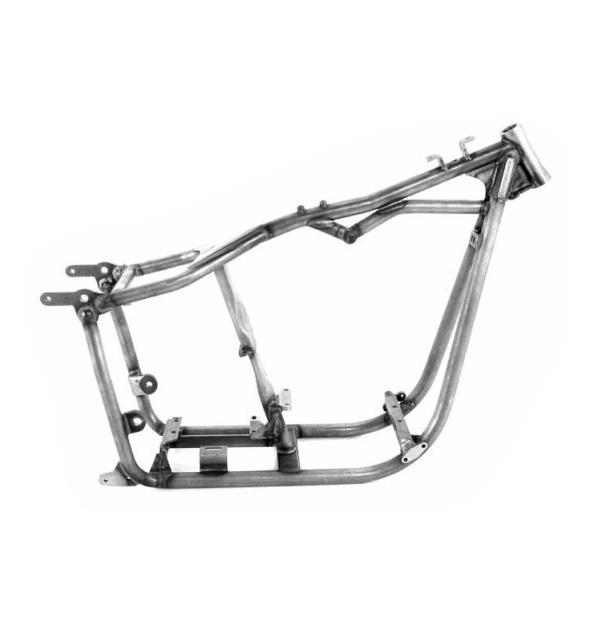 Kraftec Frame, FX/FL Swingarm Style Stock /1-1/4 in. Tube, 34 deg. Rake ...