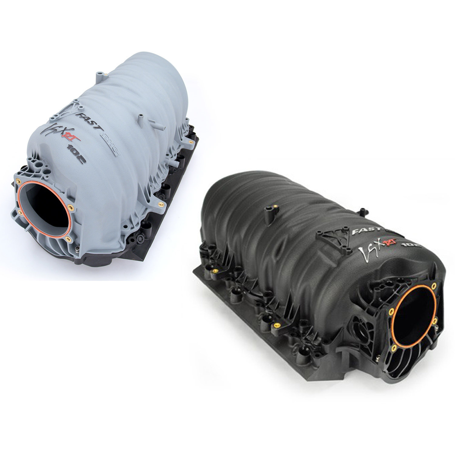 Manifold EFI FAST LSXR Polymer Black/Gray Chevrolet Small Block LS1 LS2 ...