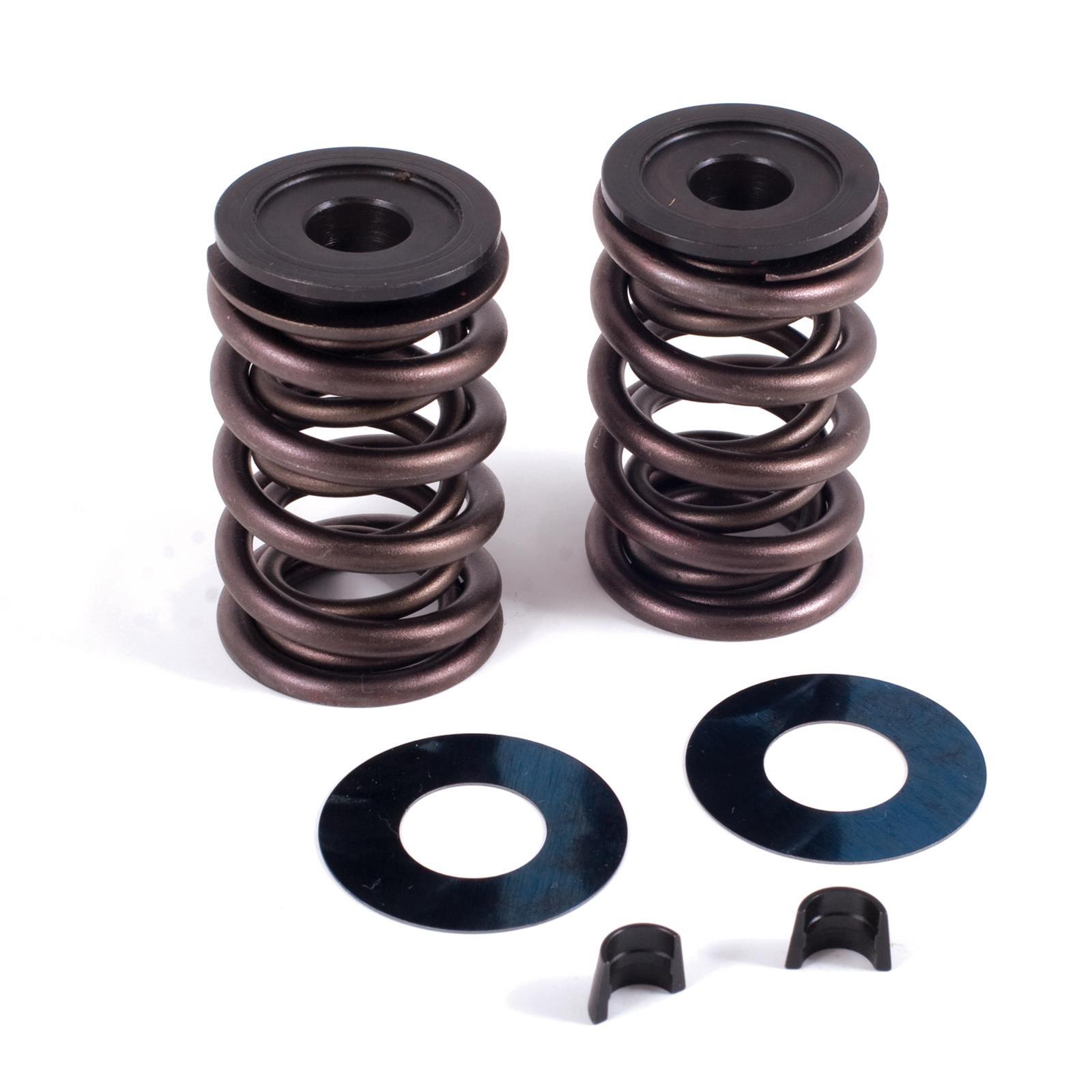 Valve Spring Kit, Dual Springs, Steel Retainers, Steel Locks, Kit - Crane