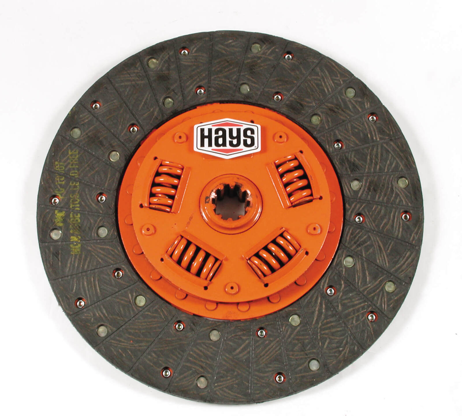 Hays Clutch Disc, Street, Organic, 1 1/16 in.- 10-Spline, 11 in. Disc ...