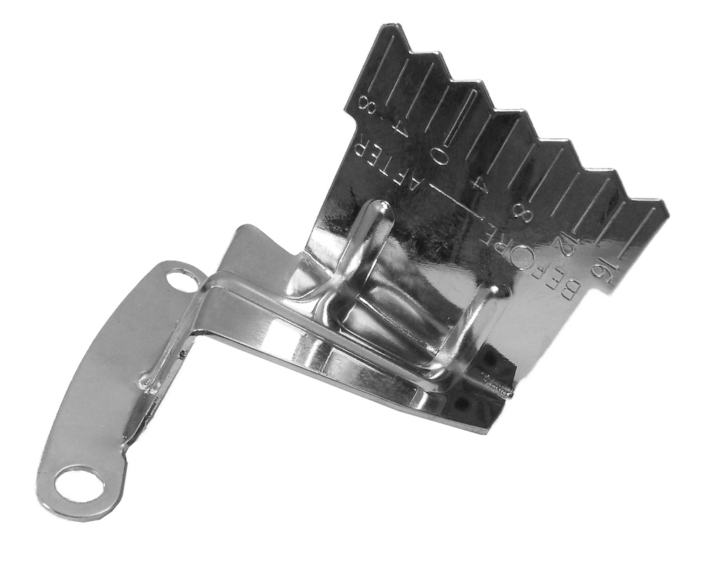 SBC TIMING TAB FIT 7in. & 8in. BALANCER - CHROME - RPC