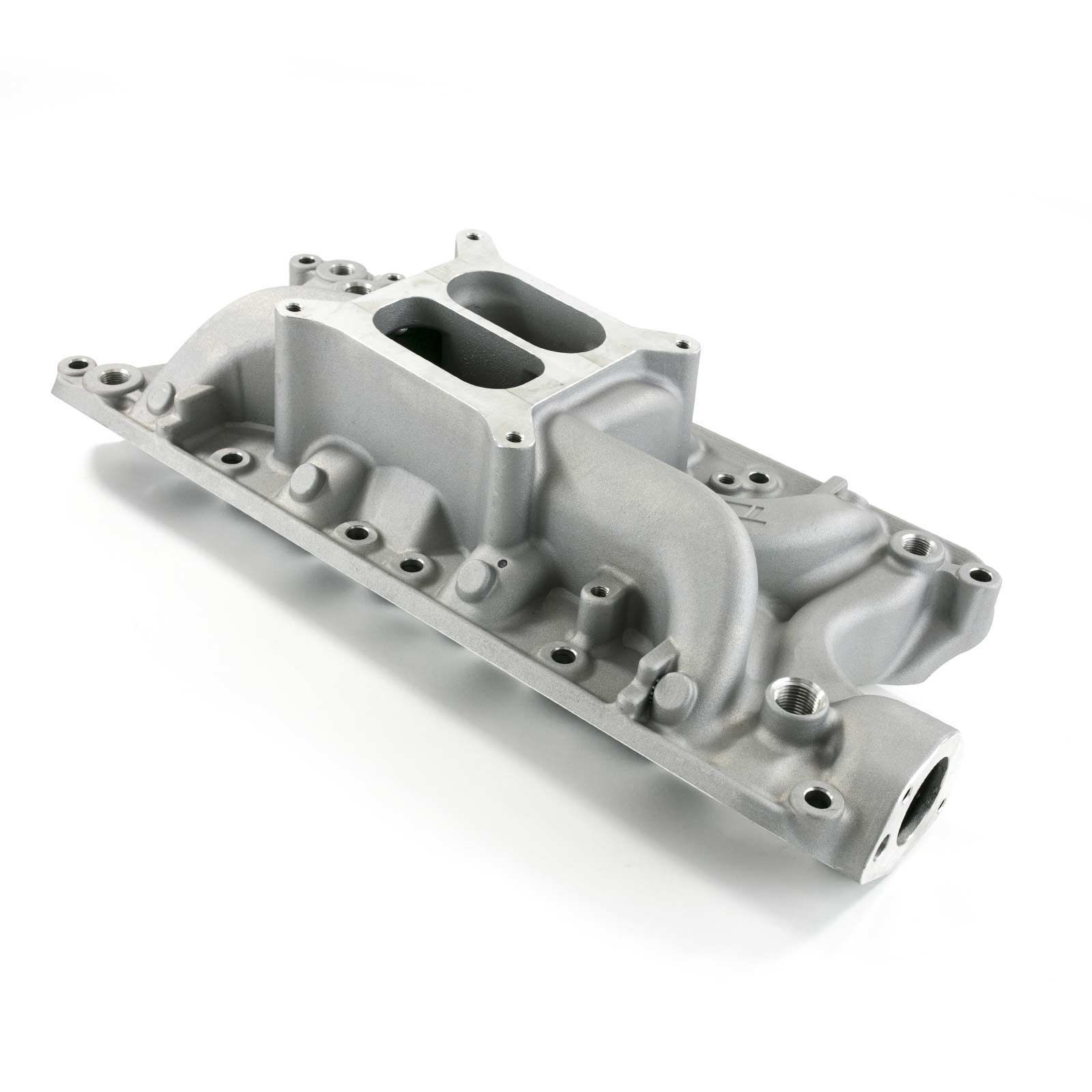 Intake Manifold, Aluminum, Ford Sb, V8, Dual Plane, Satin - Top Street ...