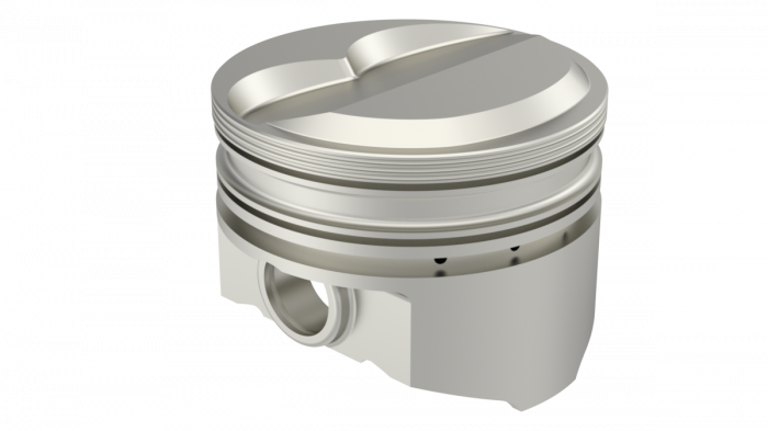 KB Piston, 3.91 in. Bore, For Chrysler 318 Rod 6.123 Solid Dome -6cc 2V ...