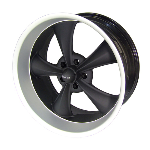 RIDLER 695 Wheel Grey W/Machined Lip 20x8.5 GM Truck Back Space 0mm